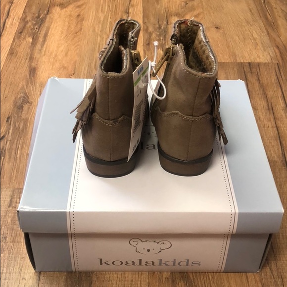 Koala Kids | Shoes | Koala Kids Toddler Girls Brown Boots Nib | Poshmark
